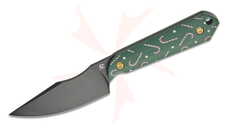 Kizer Cutlery Christmas Limited Edition Maverick Customs Harpoon Mini ...
