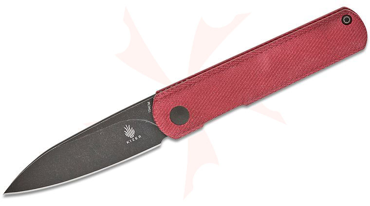 Kizer Cutlery Vanguard Justin Lundquist Feist Front Flipper Knife 2.8 ...