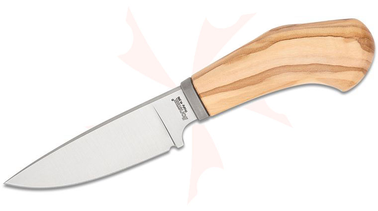 LionSteel Willy Pocket Fixed Blade Knife 3.11" M390 Satin Drop Point ...