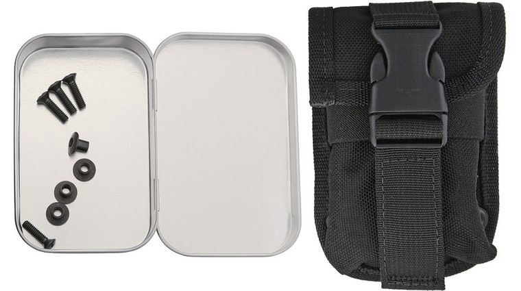 ESEE Knives ESEE-5 and ESEE-6 Accessory Pouch, Black - KnifeCenter ...