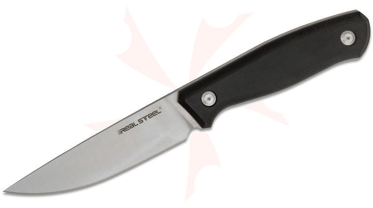 Real Steel Knives Arbiter Fixed Blade Knife 5.24" Stonewashed Drop ...