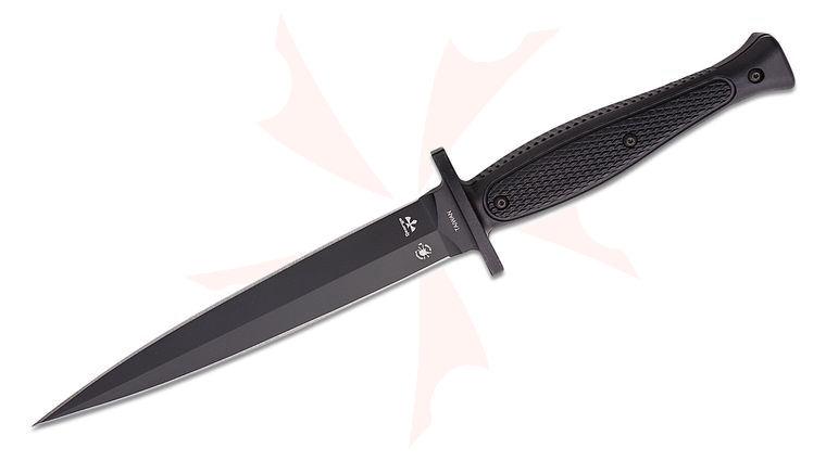 Spartan Blades Field Grade Spartan-George Raider Dagger 7" SK5 Black ...
