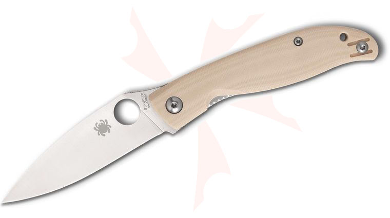 Spyderco Mantra 4 Liner Lock Front Flipper Knife 3.34" Satin Leaf ...
