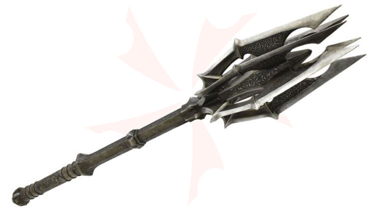 United Cutlery The Lord of the Rings Mace of Sauron with One Ring and ...